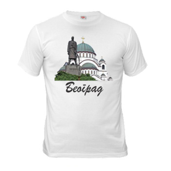 Majica Beograd Vračar - Mala Srpska Prodavnica