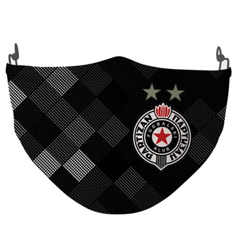 Zaštitna maska FK Partizan 4097 - model 2 - Mala Srpska Prodavnica