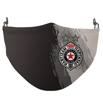 Zaštitna maska FK Partizan 4097 - model 3 - Mala Srpska Prodavnica